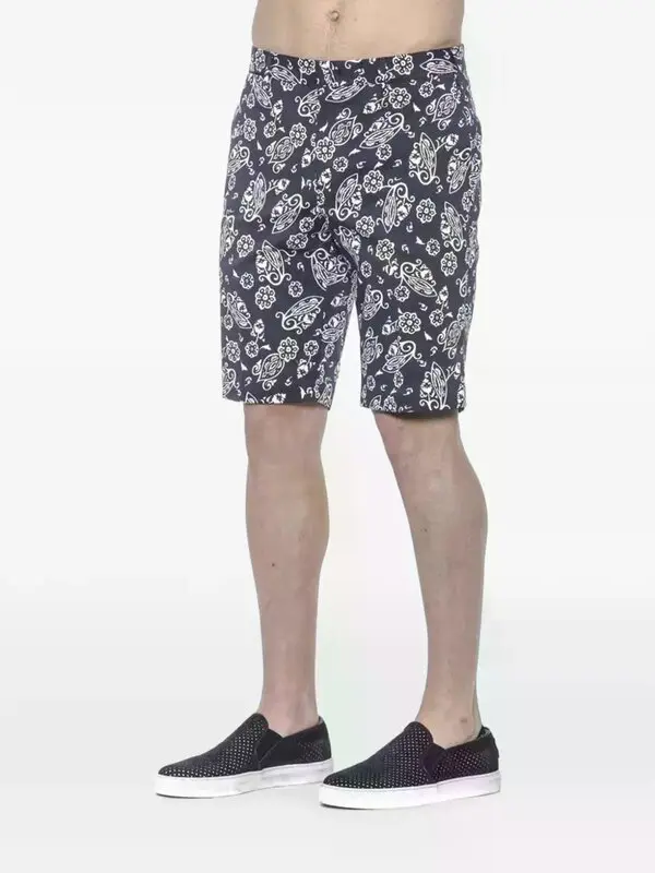 PT TORINO Paisley-print Bermuda Shorts