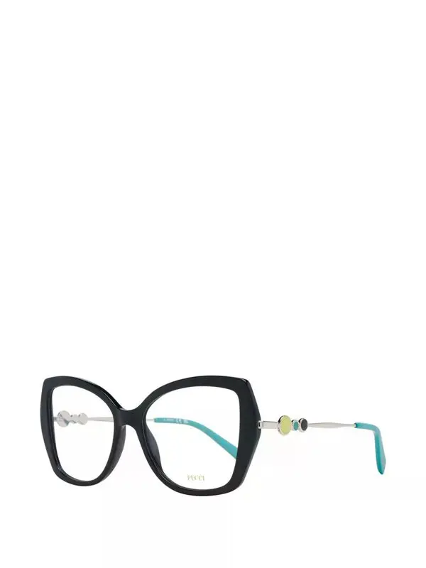 Emilio Pucci Bead-embellished Cat-eye Glasses