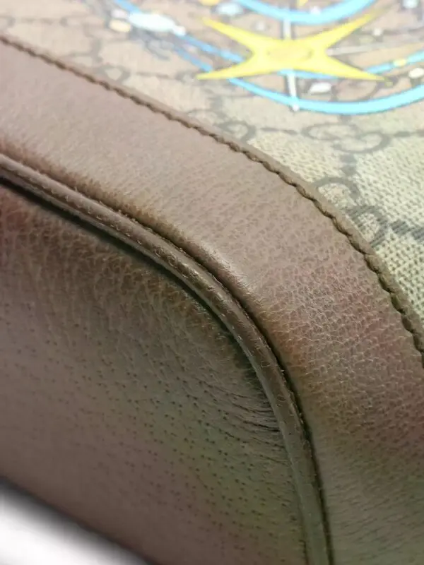 Gucci X Disney 2010s Donald Duck Gg Supreme Backpack