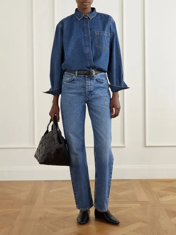 SKALL STUDIO Edgar Organic Denim Shirt