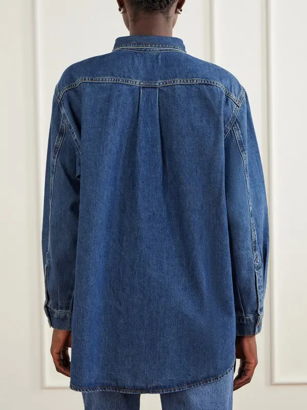 SKALL STUDIO Edgar Organic Denim Shirt