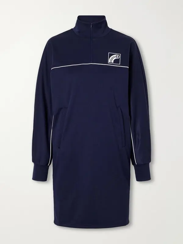 MAISON MARGIELA Embroidered Jersey Mini Dress