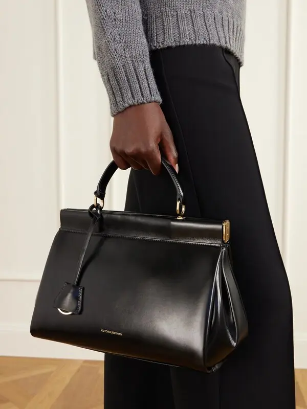 Victoria Beckham Sloane Frame Leather Tote