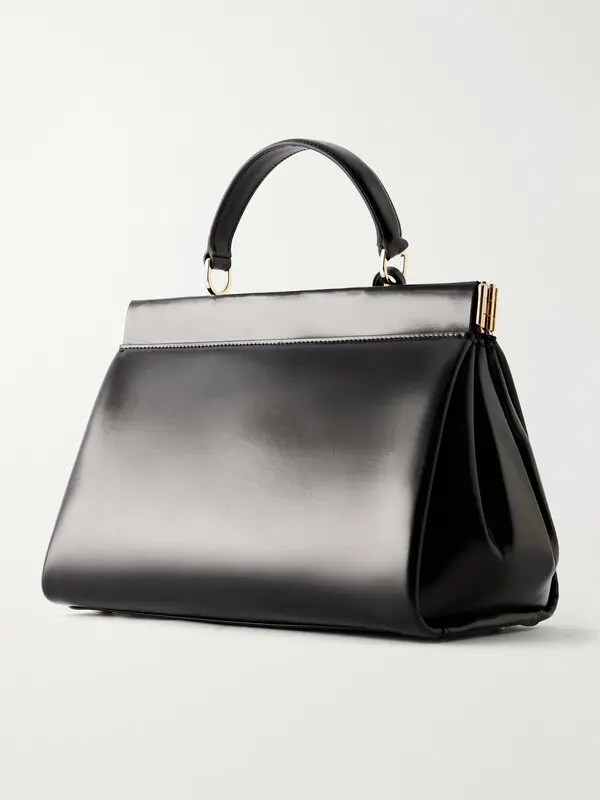 Victoria Beckham Sloane Frame Leather Tote
