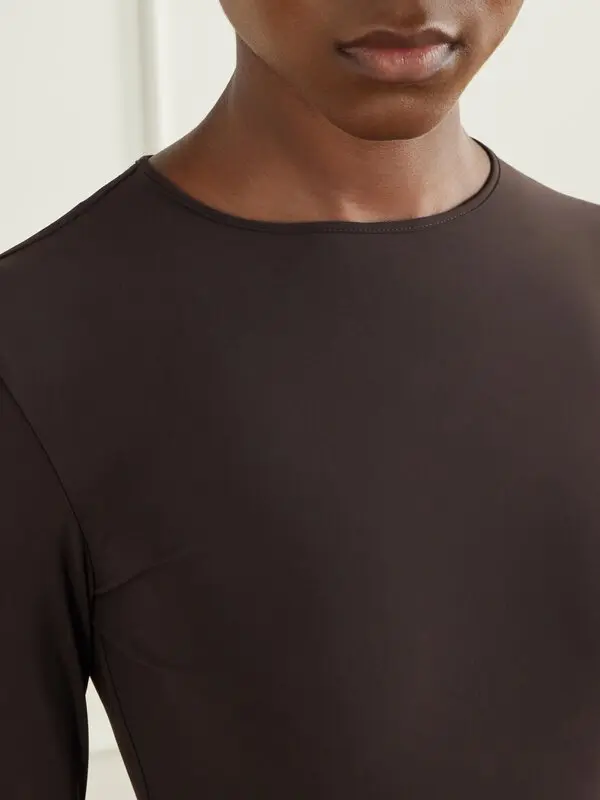 AGOLDE Aura Stretch-jersey Thong Bodysuit