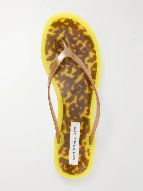 Christopher Esber Jo Pvc Flip Flops