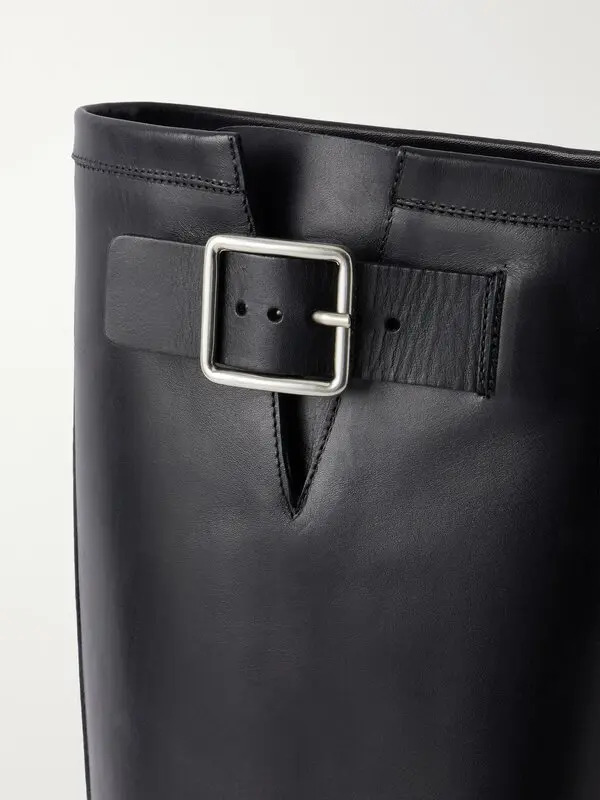 ANN DEMEULEMEESTER Arwa Leather Knee Boots