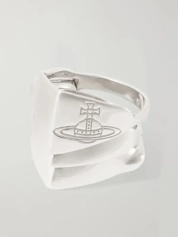VIVIENNE WESTWOOD Knuckleduster Sterling Ring - Silver