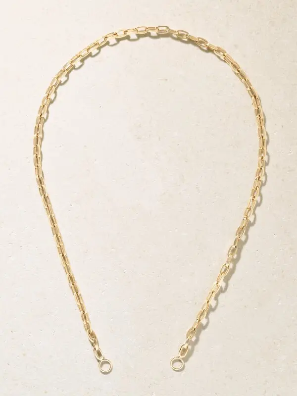 MARLA AARON Biker 14-karat Chain Necklace