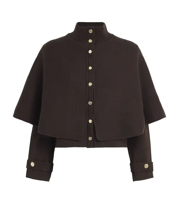 Maje Cape-effect Cardigan