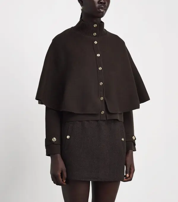 Maje Cape-effect Cardigan