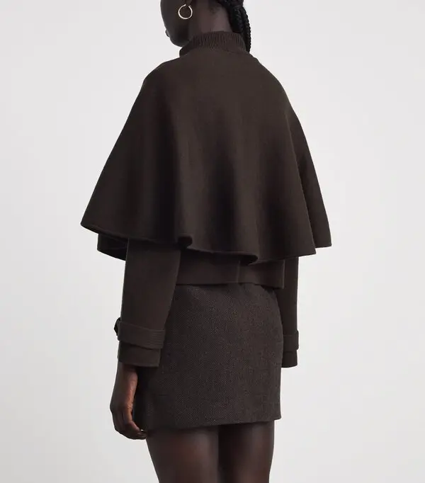 Maje Cape-effect Cardigan