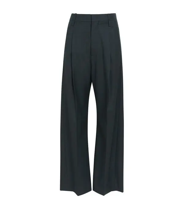 Victoria Beckham Virgin Wool Ethel Trousers