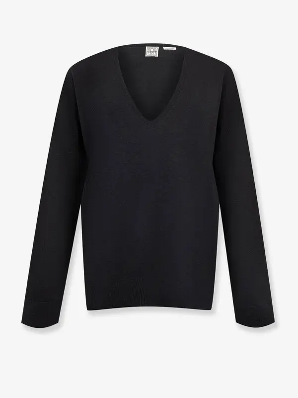TOTEME Lyocell And Cashmere Blend Sweater