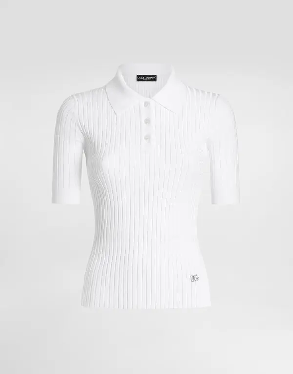 Dolce & Gabbana Viscose Polo Sweaters And Cardigans