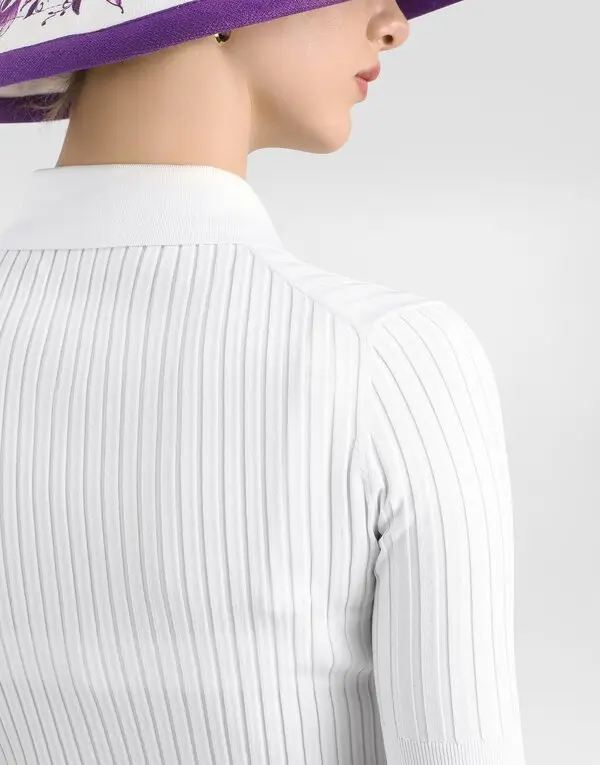 Dolce & Gabbana Viscose Polo Sweaters And Cardigans