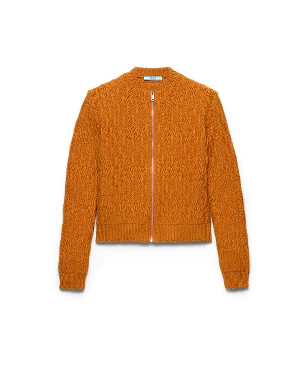 Prada Wool And Alpaca Cardigan