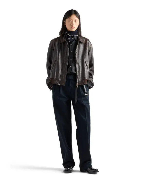 Prada Checked Wool Shirt