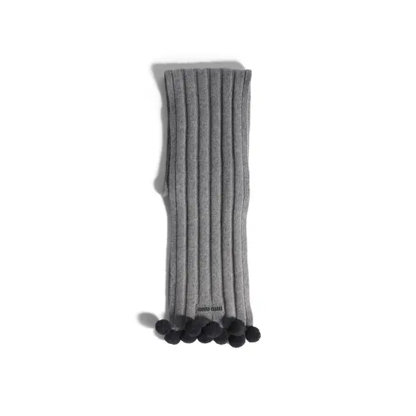 Miu Miu Wool And Cashmere Scarf