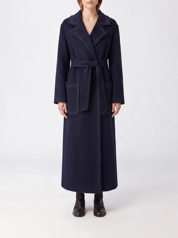 Max Mara Jene Wool And Cashmere Belted Robe Coat