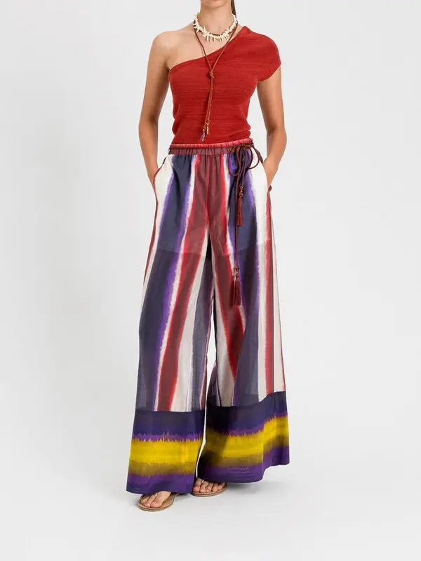 TWINSET Cotton Blend One-shoulder Top