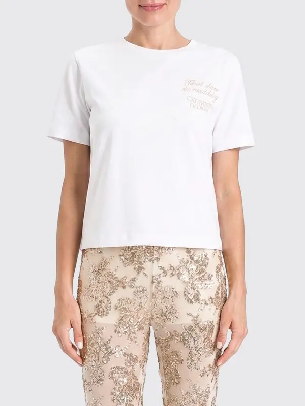 TWINSET Cotton T-shirts With Slogan