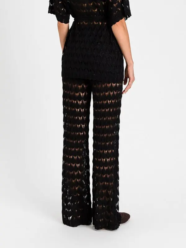 TWINSET Viscose Blend Trousers