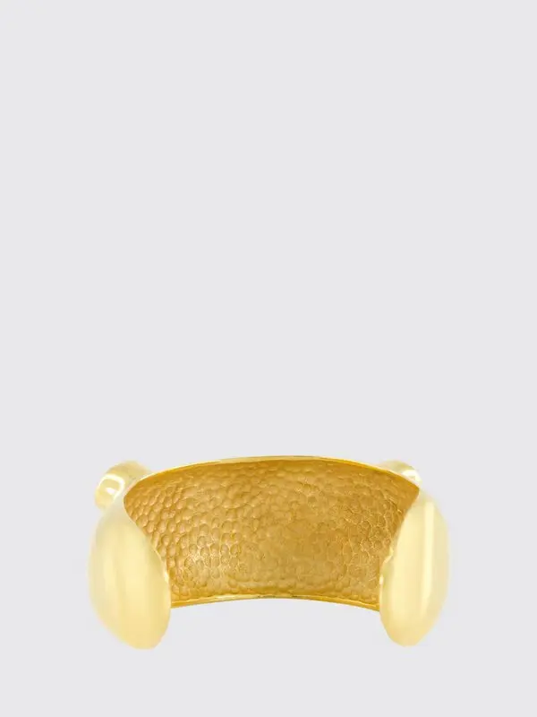 PAULA Mazus Brass Bangle Bracelet With Decorative Stones