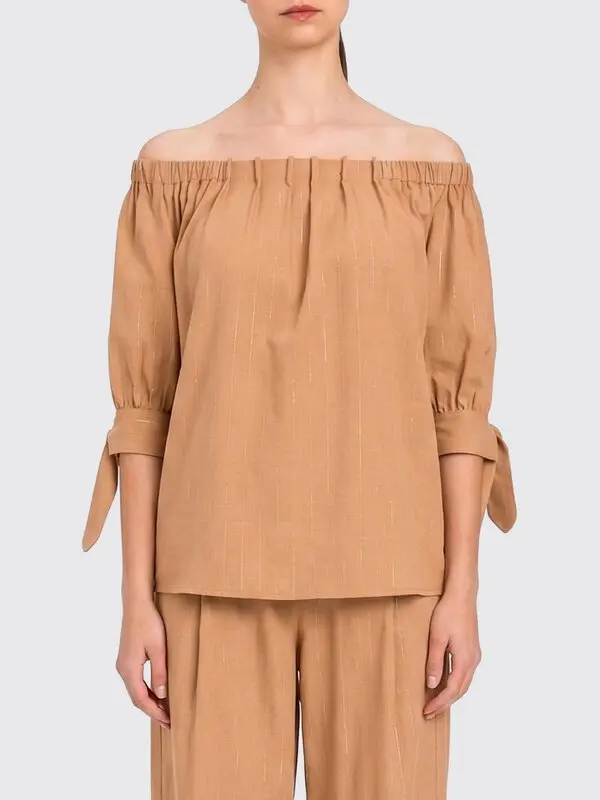 TWINSET Viscose And Cotton Blend Top