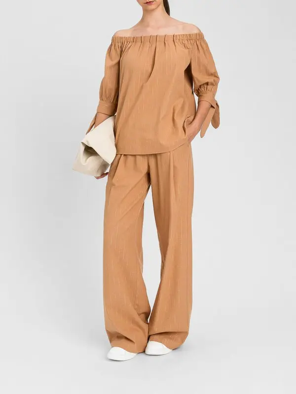 TWINSET Viscose And Cotton Blend Top