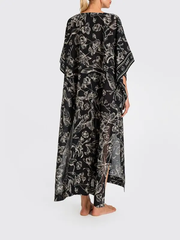 TWINSET Printed Cotton Beach Dress