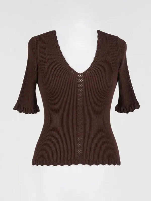 TWINSET Viscose Knit Top
