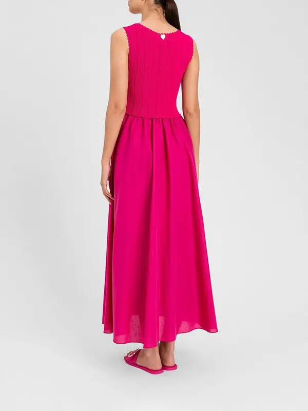 TWINSET Midi Dress In Cotton