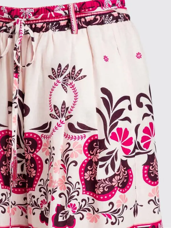 TWINSET Printed Cotton Shorts