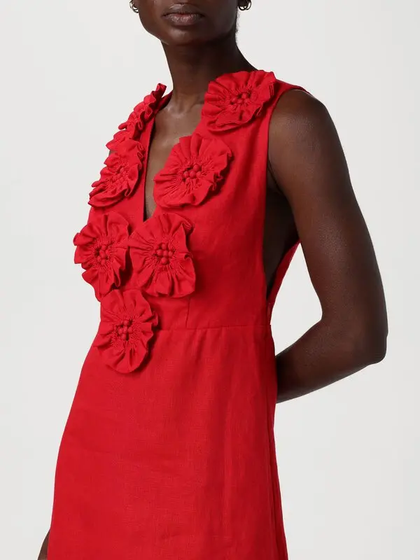 Farm Rio Long Linen Dress