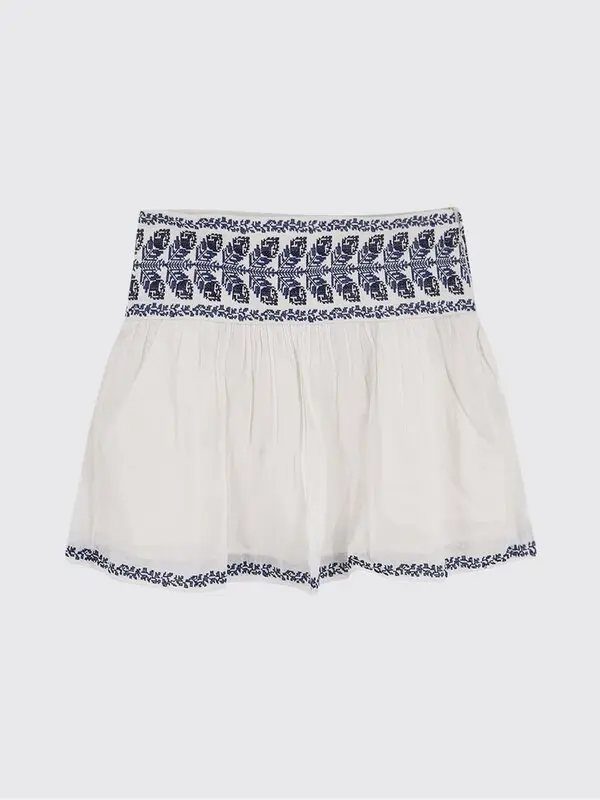 Isabel Marant Étoile Embroidered Cotton Skirt