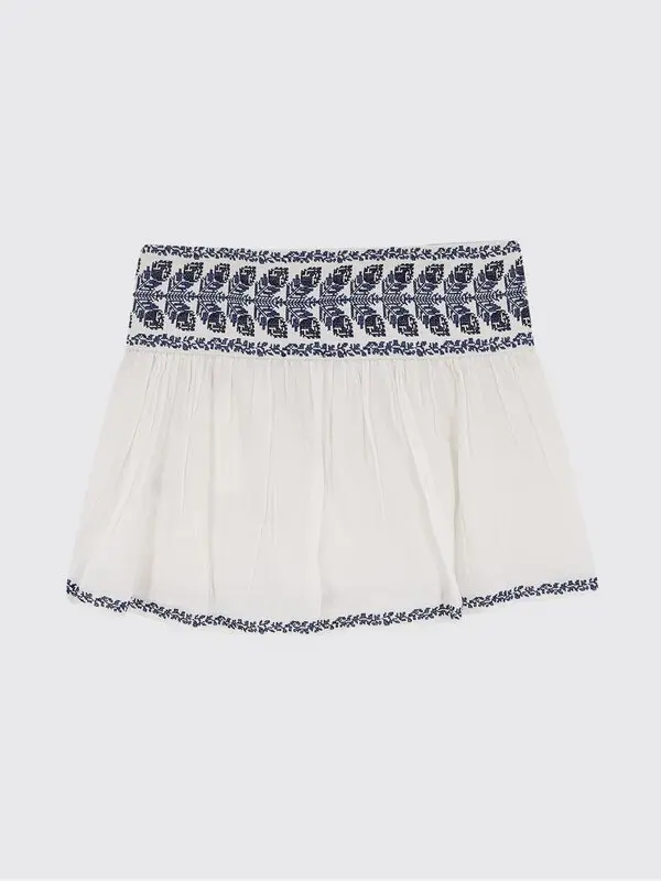 Isabel Marant Étoile Embroidered Cotton Skirt
