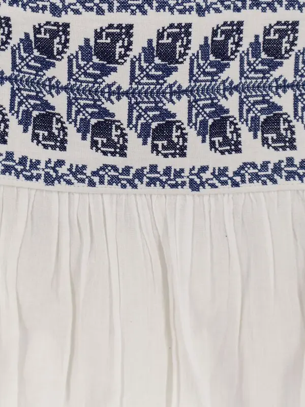Isabel Marant Étoile Embroidered Cotton Skirt