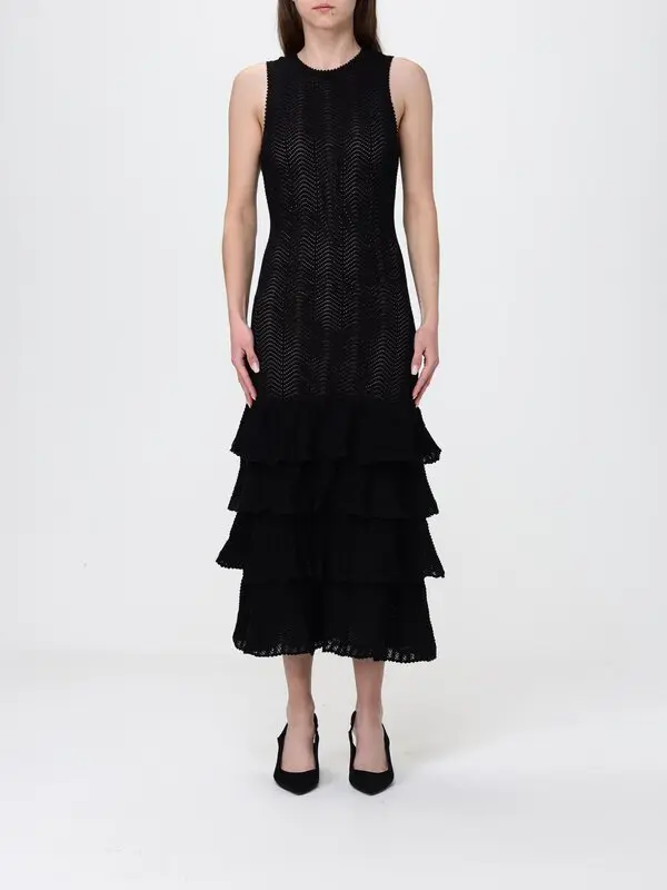 TWINSET Midi Dress In Cotton Knit