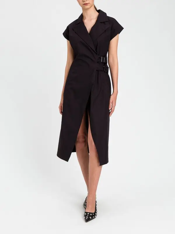 TWINSET Cotton Wrap Dress