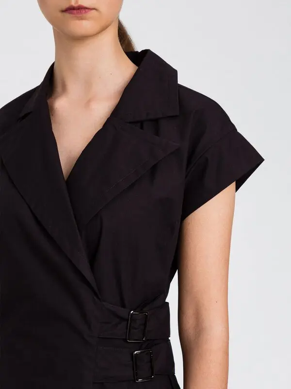TWINSET Cotton Wrap Dress
