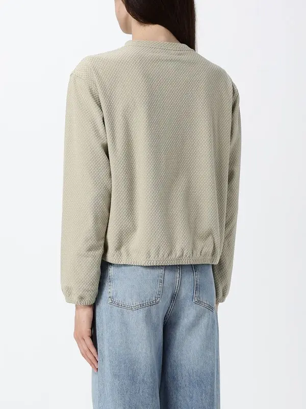 Patagonia Recycled Polyester Crewneck Sweatshirt With Zip Pocket And Elasticated Cuffs