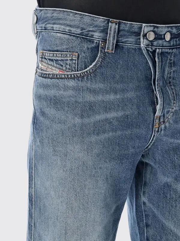 DIESEL® 1980 D-eeper Slim Fit Mid-rise Distressed Denim Jeans
