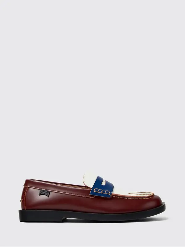 Camper Leather Twins Loafers