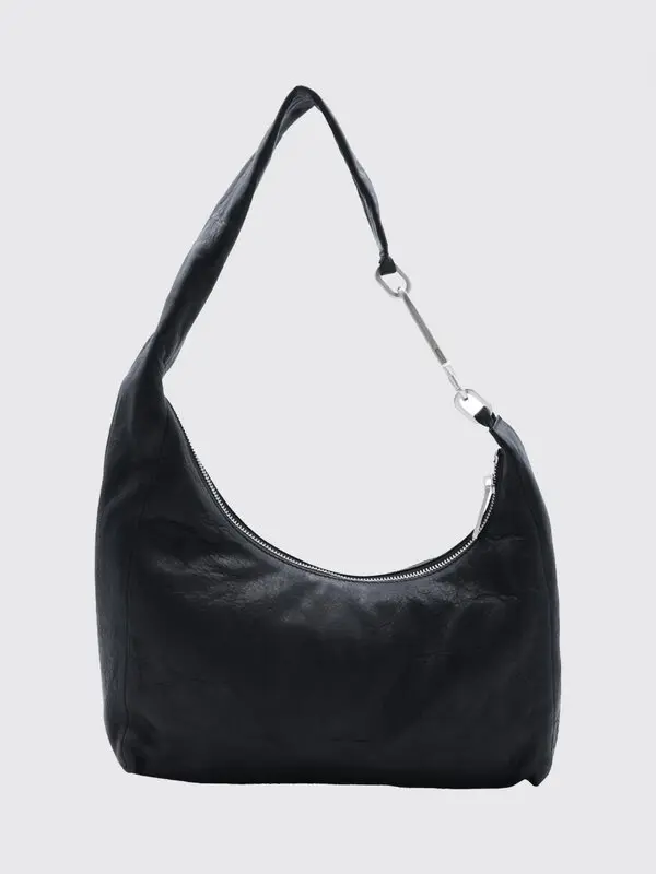 Rick Owens Gemini Crinkled-effect Leather Shoulder Bag