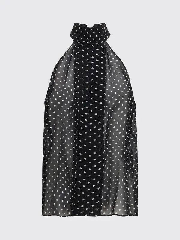 TOM FORD Polka Dot Silk Top
