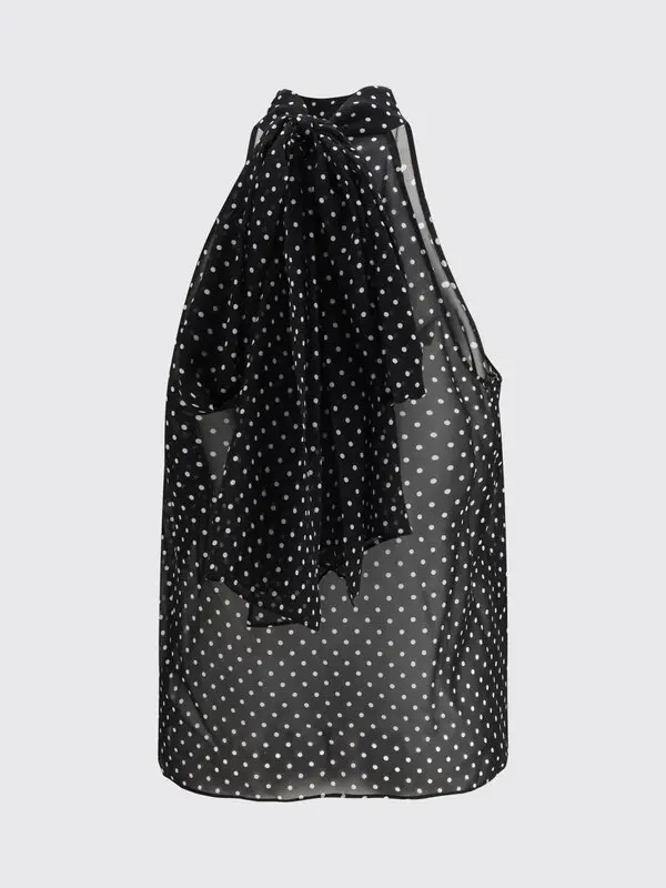 TOM FORD Polka Dot Silk Top