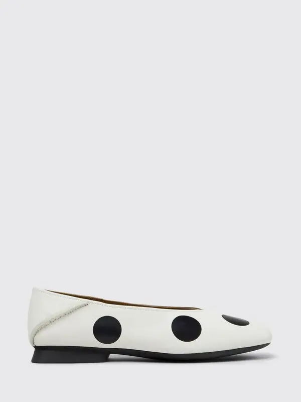 Camper Twins Leather Ballerinas