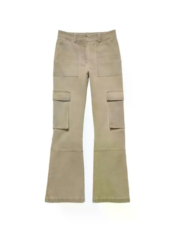 Acne Studios Flared-leg Cargo Trousers