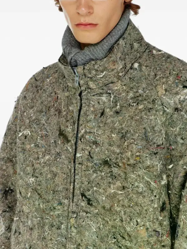 DIESEL® Felted-texture Bomber Jacket